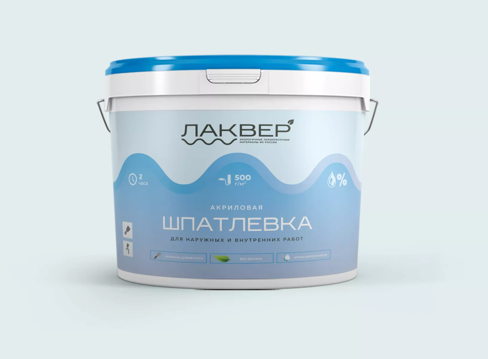 Шпатлевка для наружных и внутренних работ акриловая 3 кг купить в