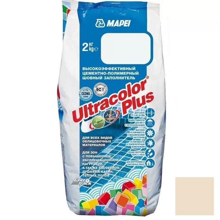 Затирка Mapei Ultracolor Plus №130 жасмин 2 кг купить в Москве по ...